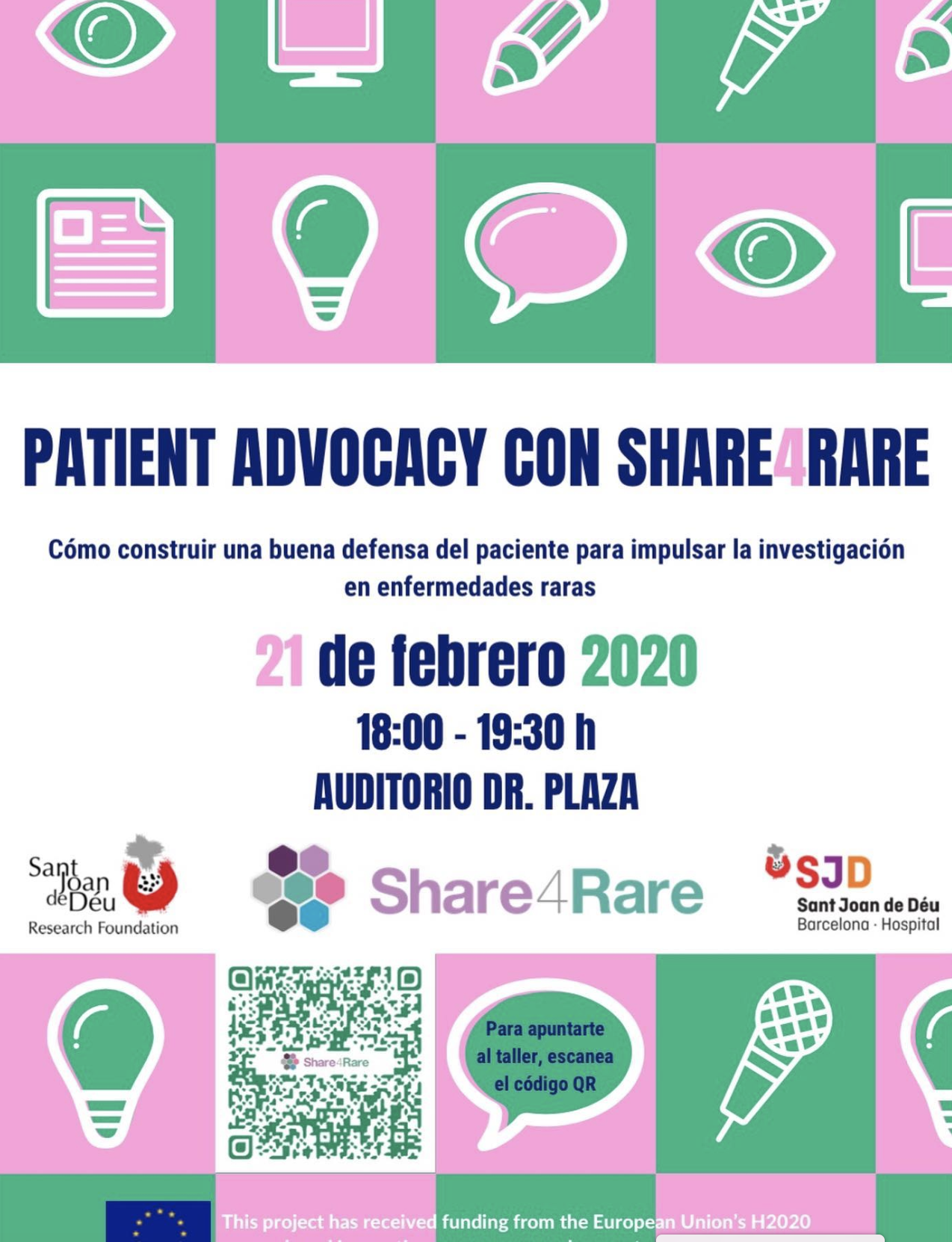 En defensa del paciente con Share4rare - Asociación de Uveítis - AUVEA