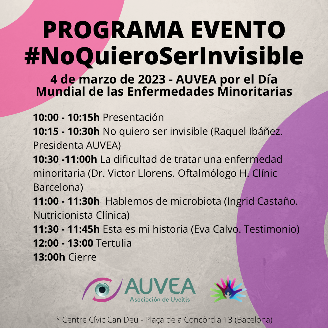 Día Mundial De Las Enfermedades Raras No Quiero Ser Invisible