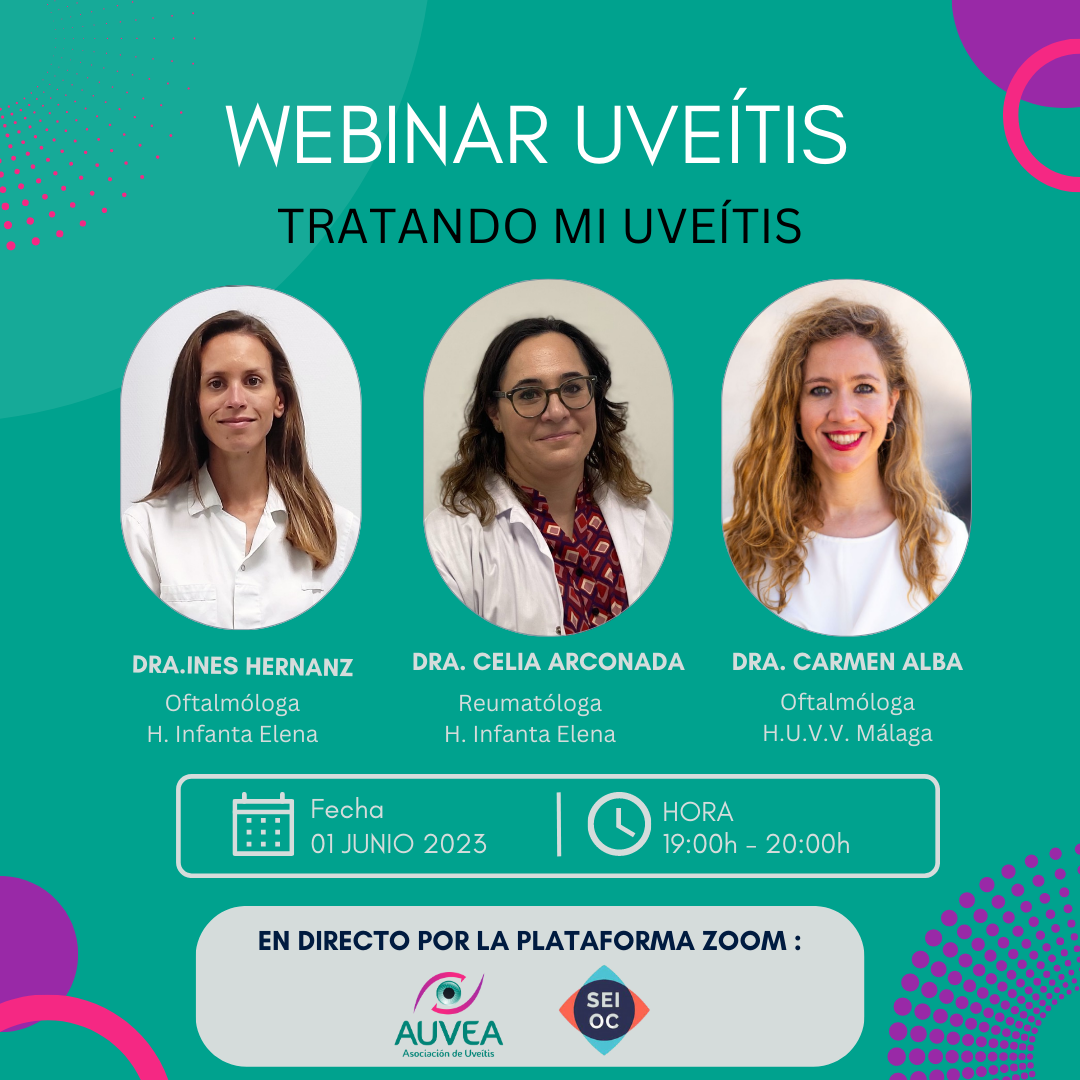Webitar: Tratando mi uveítis - Asociación de Uveítis - AUVEA
